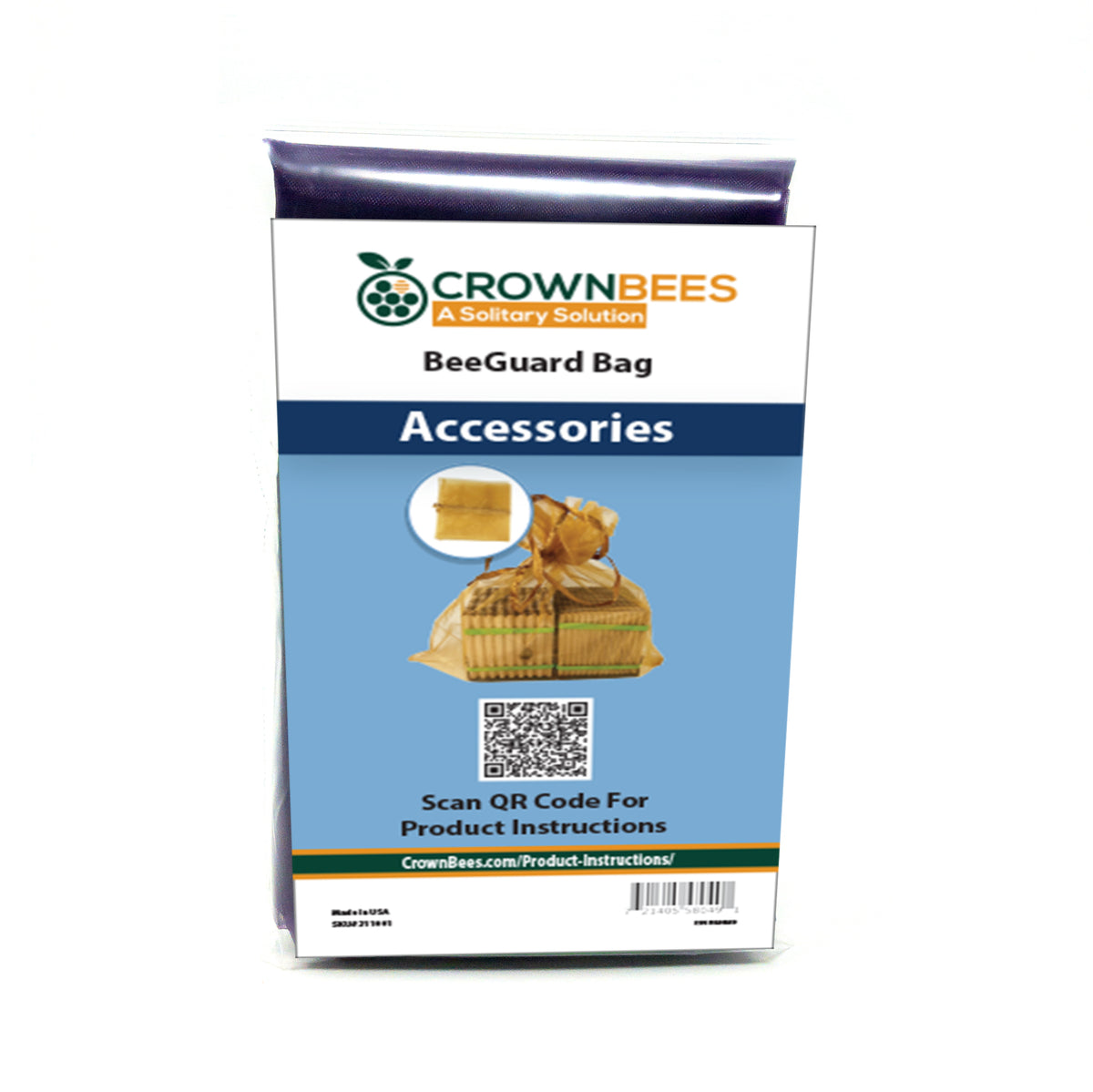 BeeGuard Pest Prevention Bag for Cavity-nesting Bees