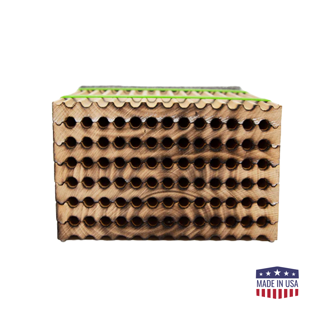 BeeSafe Wood Nesting Trays for Mason & Summer Leaf Bees