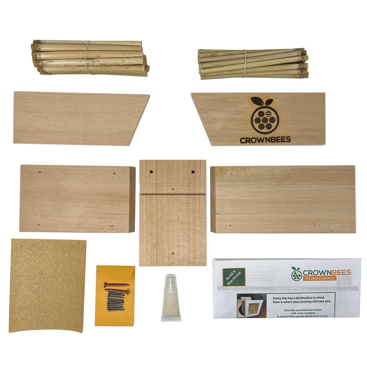 Build-A-Bee House with Wild Bee Pollinator Pack